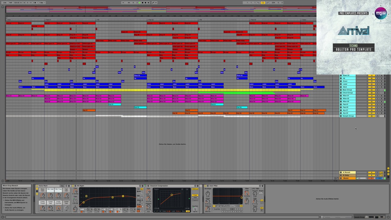 Techno Template Ableton