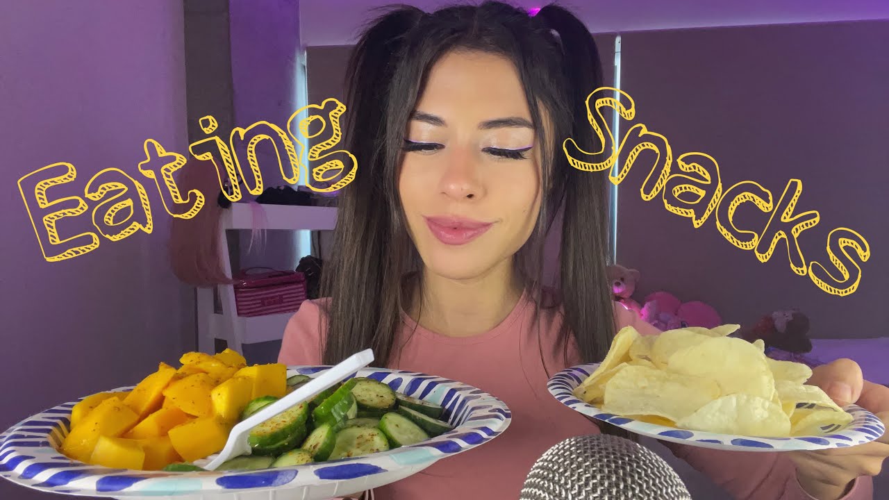 Asmr Eating Crunchy Snacks Youtube