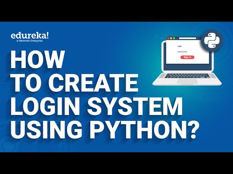 How To Create Login System Using Python Python Programming Tutorial