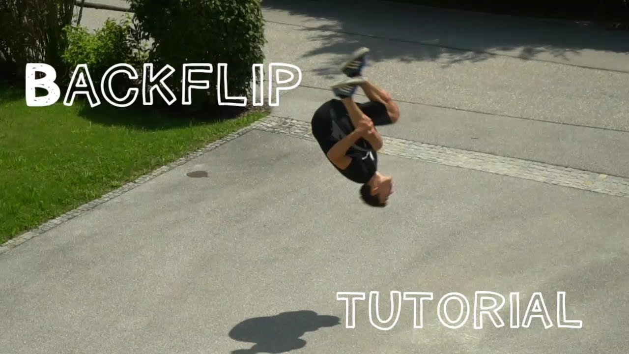 Backflip Tutorial Youtube
