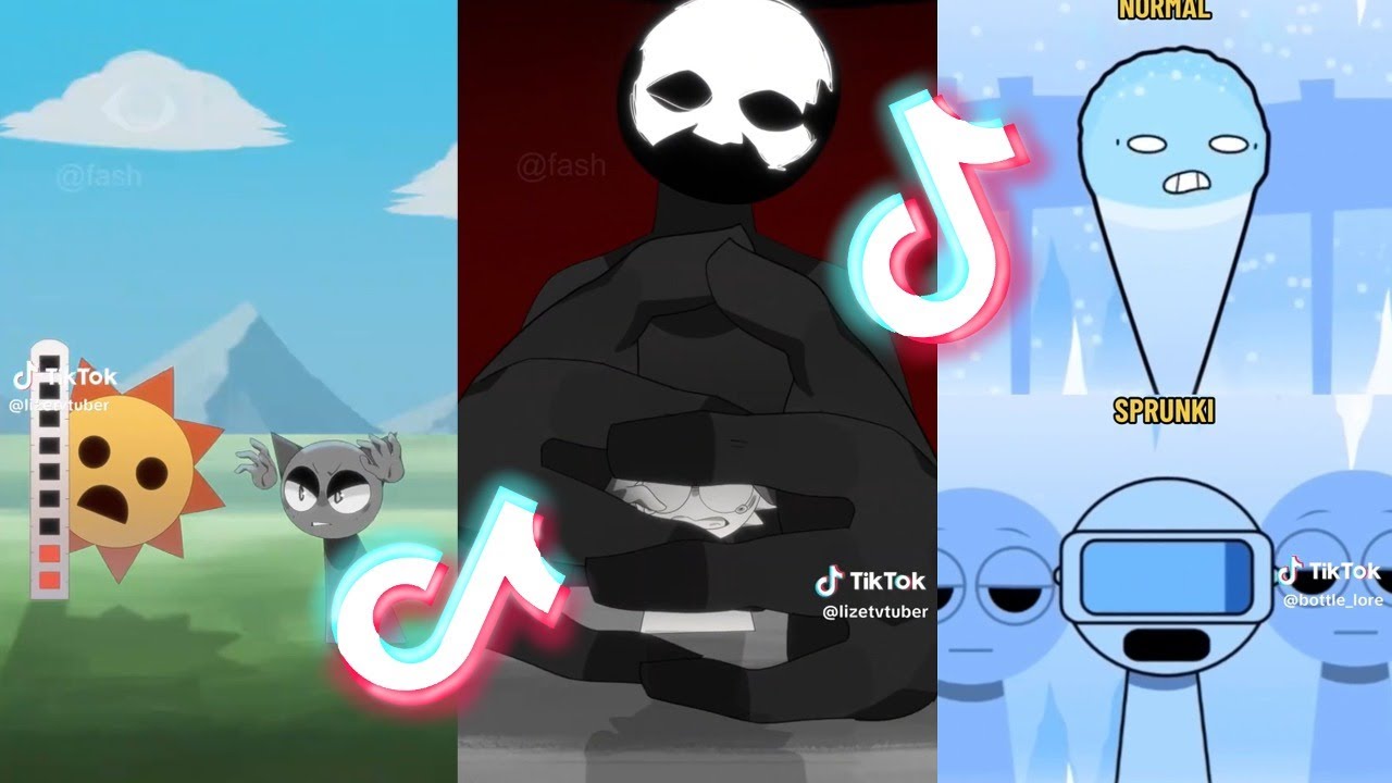 Sprunki Incredibox Tik Tok Compilation 36 Youtube