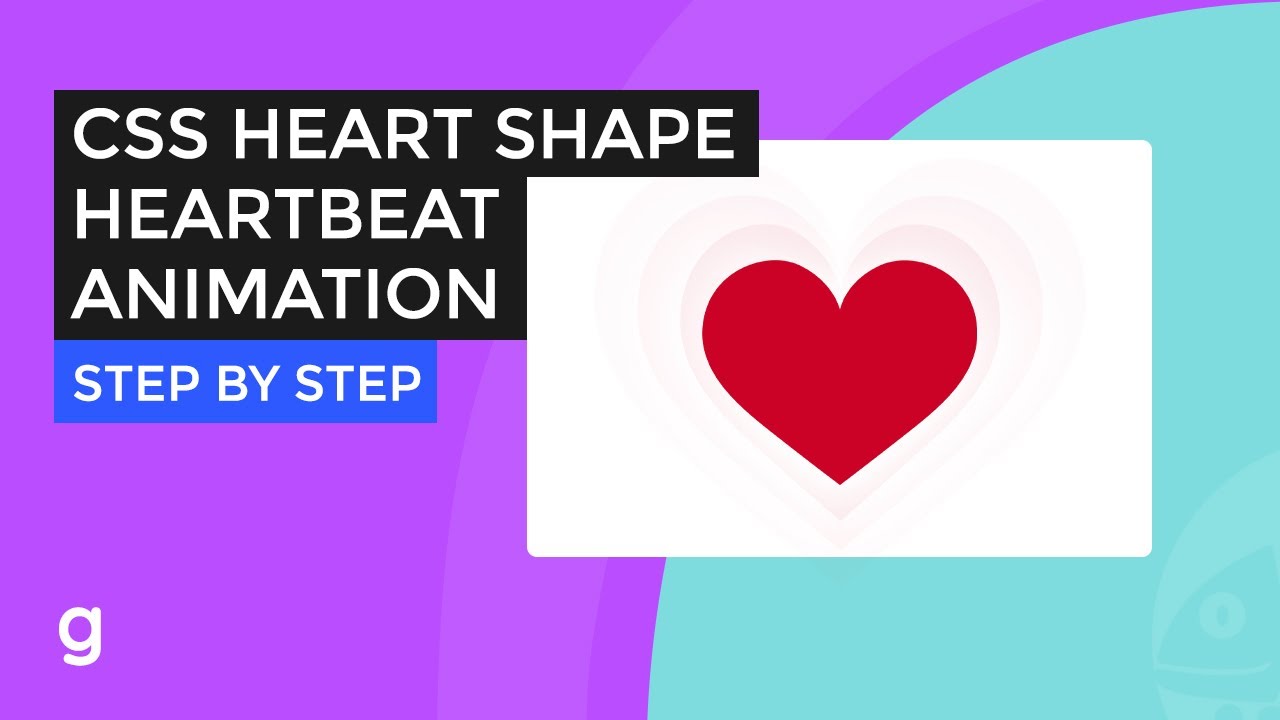 Heart Animation Using Pure Css With Source Code Css Heartbeat