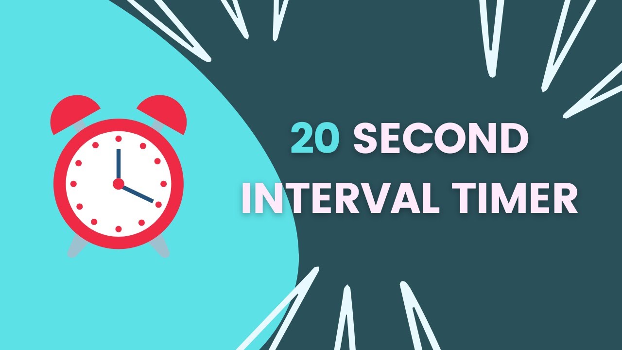 20 Second Interval Timer Youtube