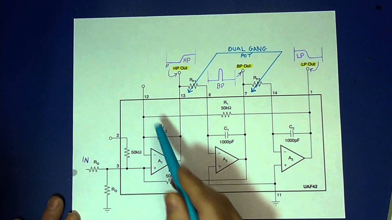 Universal Active Filters Part 1 Youtube