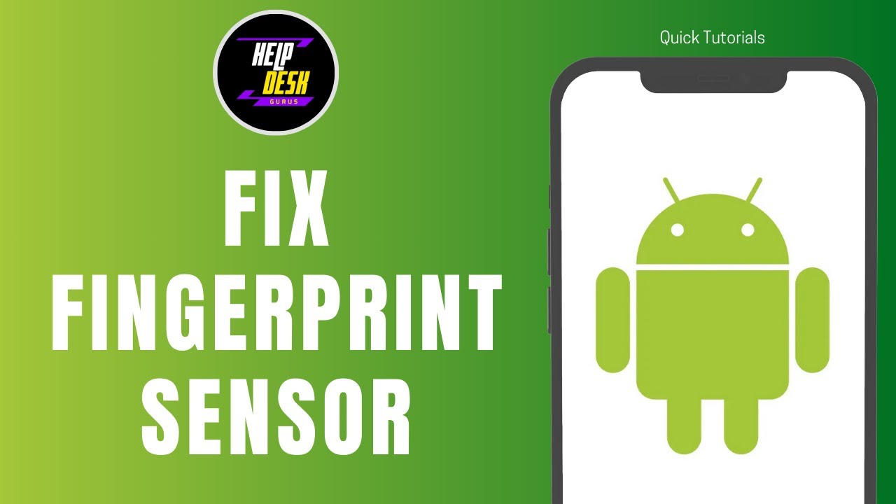 How To Fix Fingerprint Sensor Isn T Working On Android Youtube