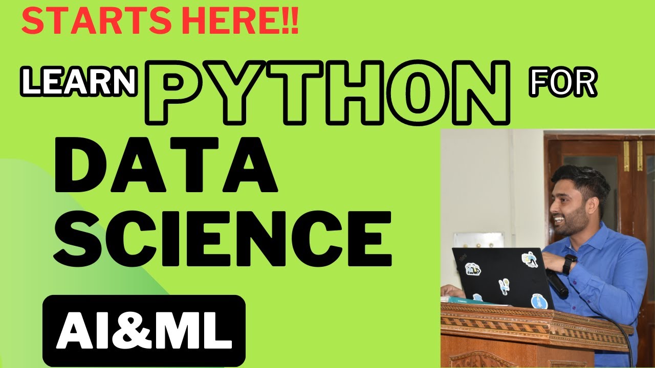 Learn Python For Data Science Ai Ml Youtube