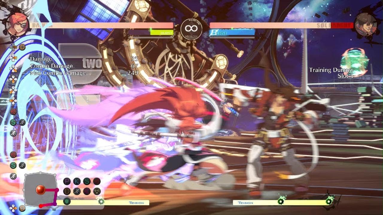 New Meterless Baiken Round Start Combo Youtube