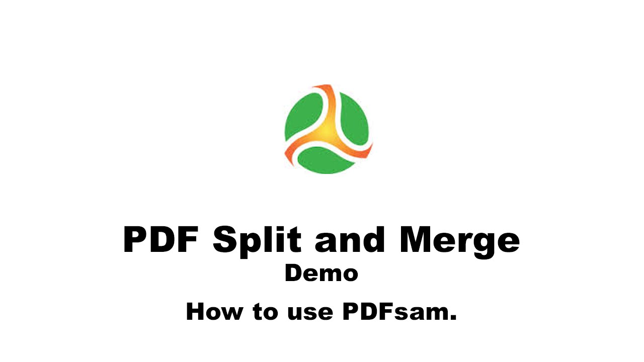 How To Use Pdfsam Youtube