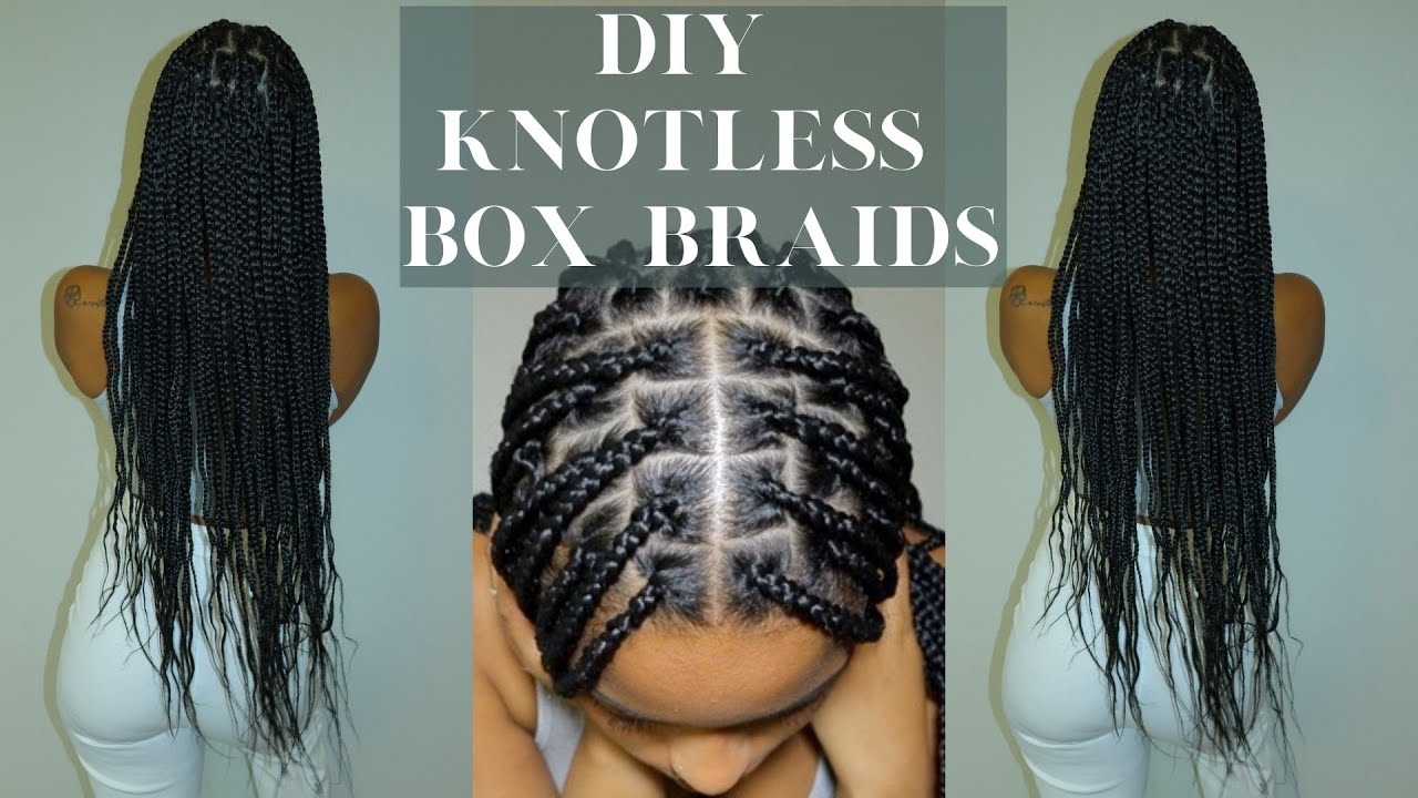 Knotless Box Braid Tutorial Magicfingersstudio 50 Off