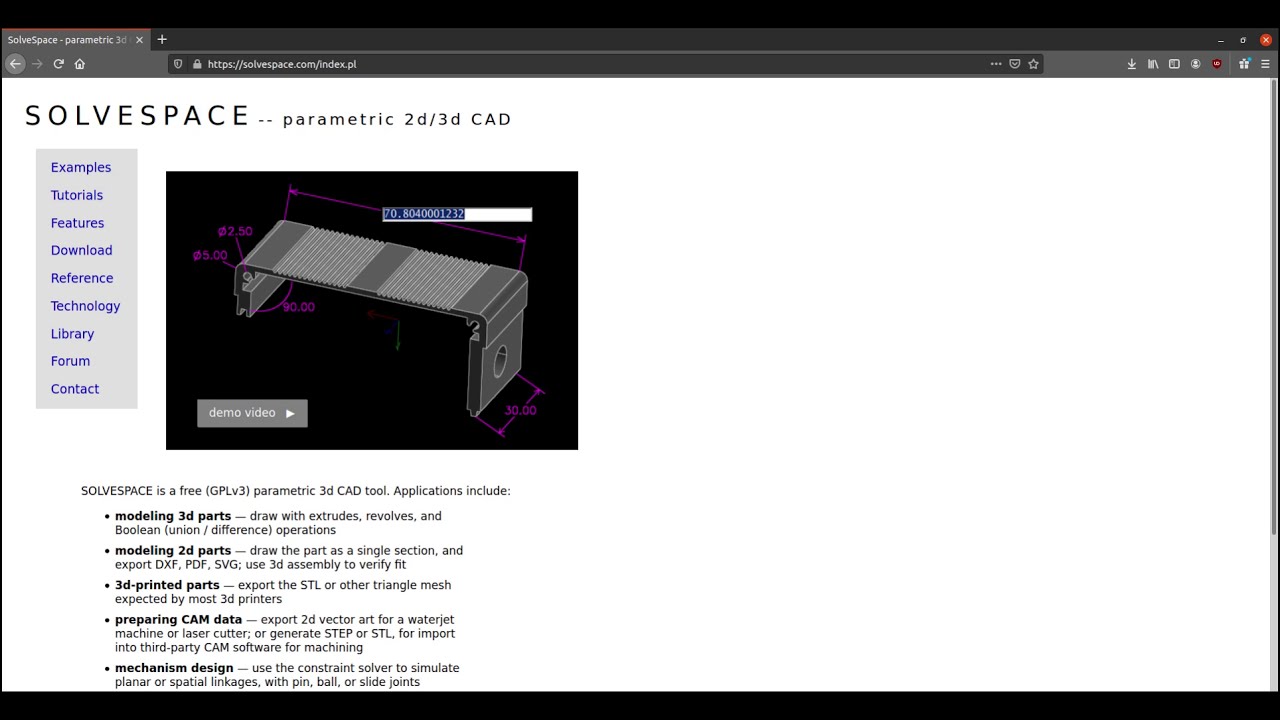 Solve Space Tutorial 1 Youtube