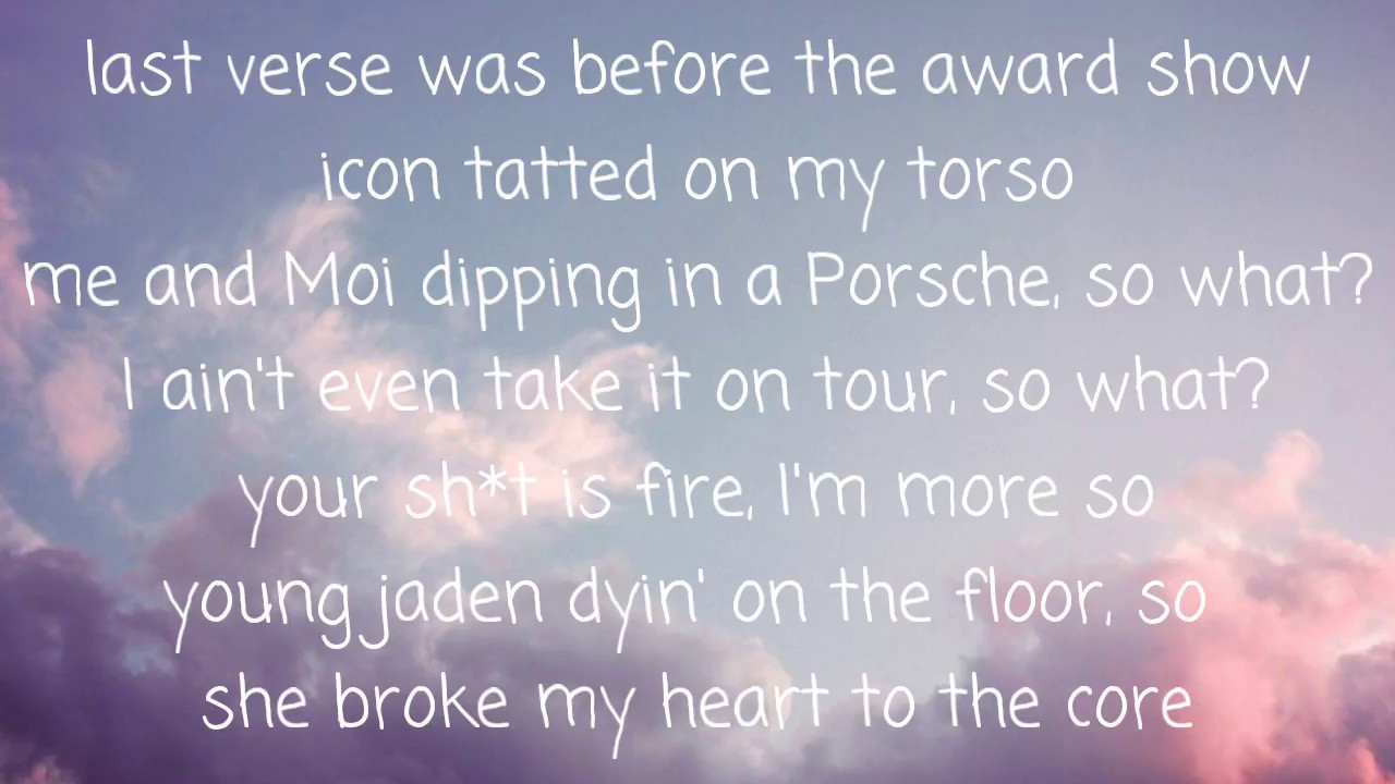 Icon Electric Jaden Smith Lyrics Youtube