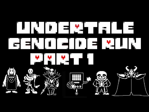 Undertale Genocide Run Part 1 Toriel Youtube