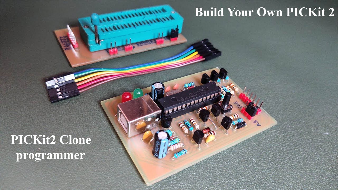 Build Your Own Pickit 2 Usb Pic Programmer Youtube