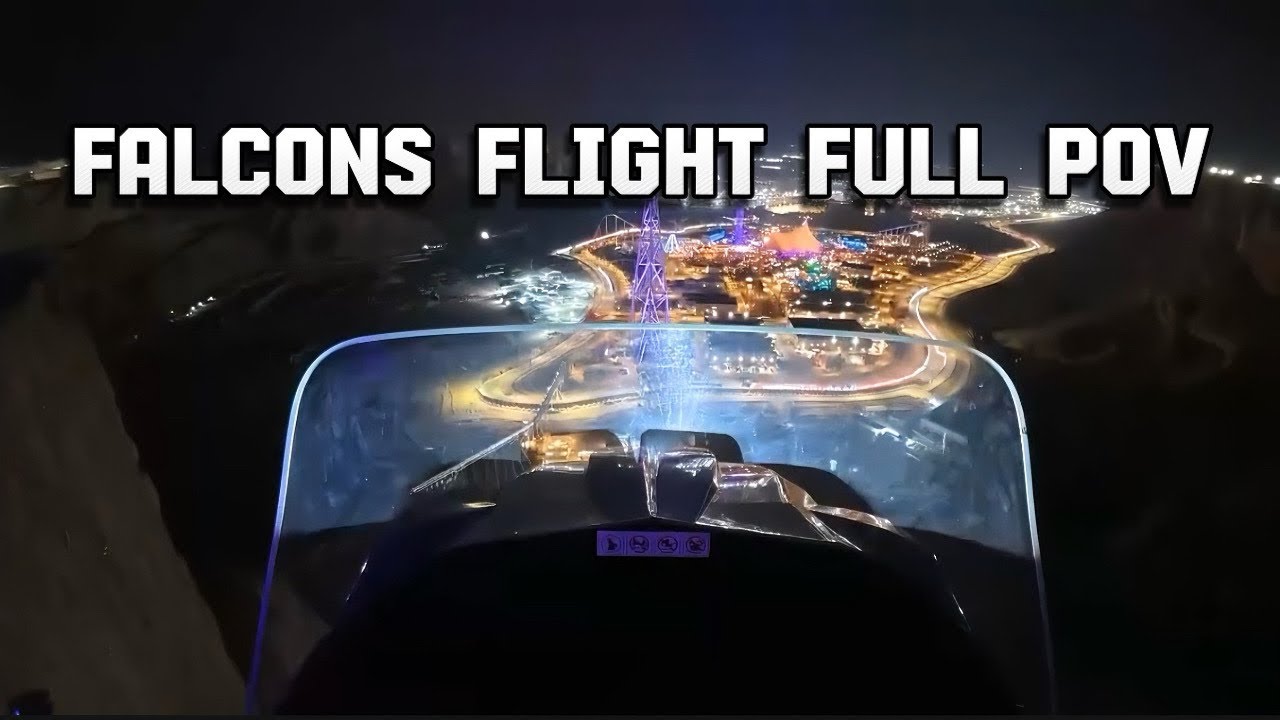 Falcons Flight Full Night Time Pov Youtube