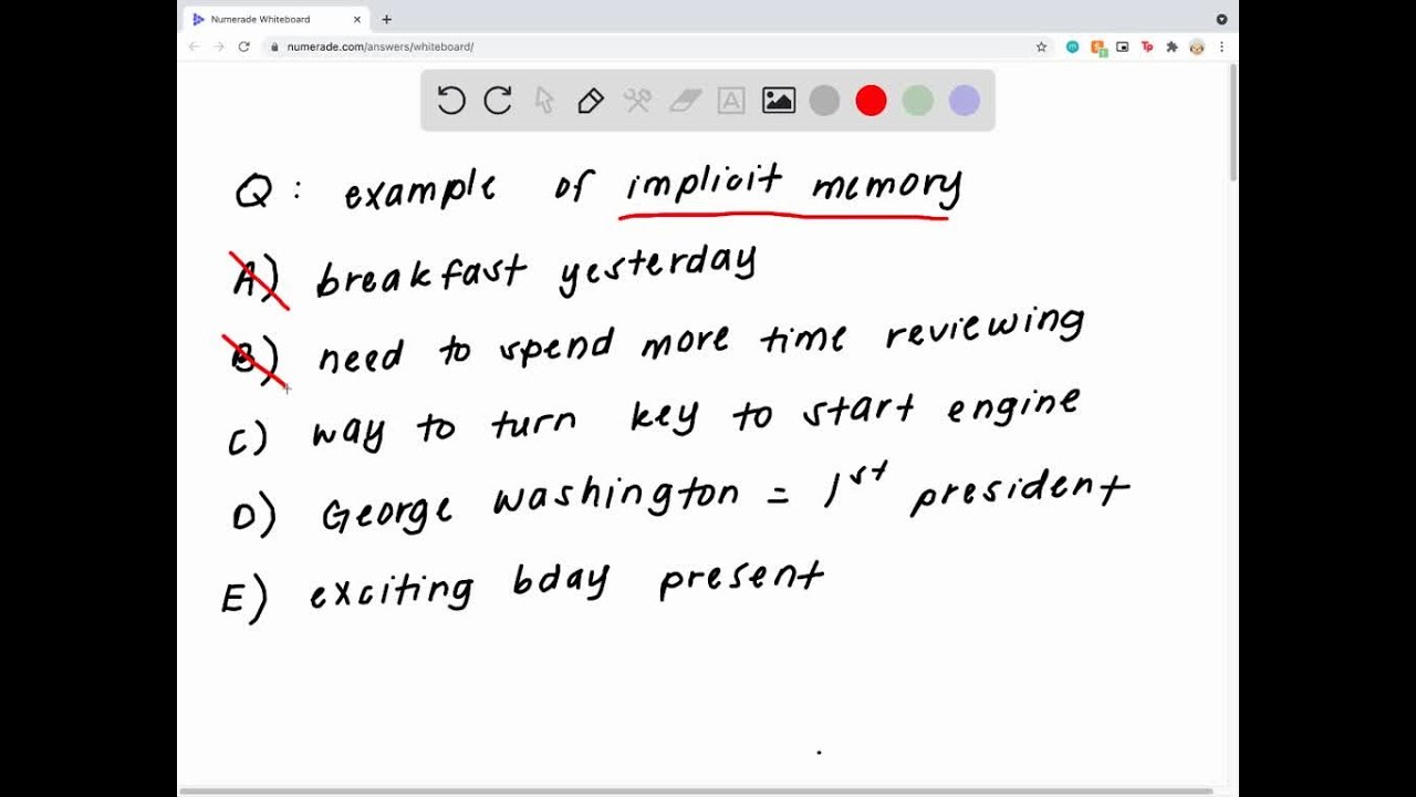 Implicit Memory 5 Surprising Examples You See Every Day