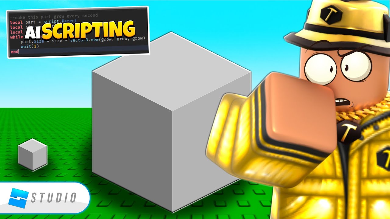 How To Use Ai Generative Scripting On Roblox Youtube