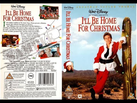 Original Vhs Opening I Ll Be Home For Christmas 1999 Uk Rental Tape