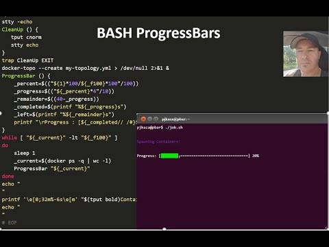 Bash Progress Bar Processes Youtube