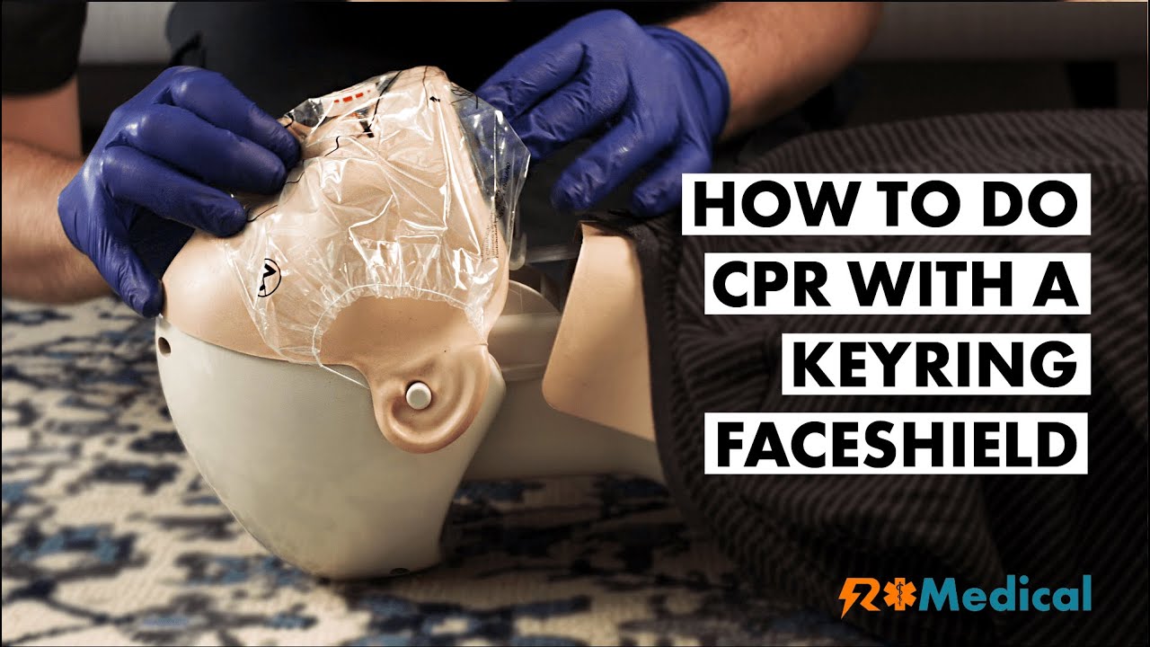 How To Do Cpr With A Cpr Face Shield In A Keyring Pouch Youtube