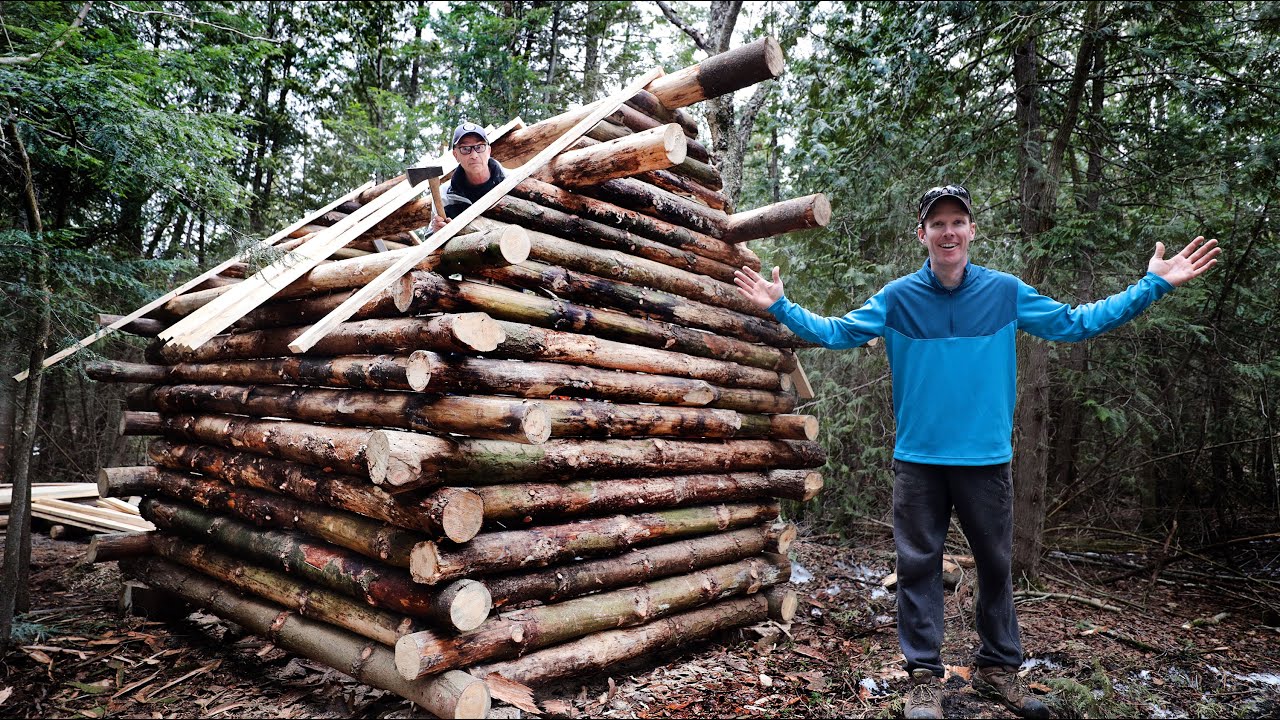 How To Build A Log Cabin From Trees Builders Villa