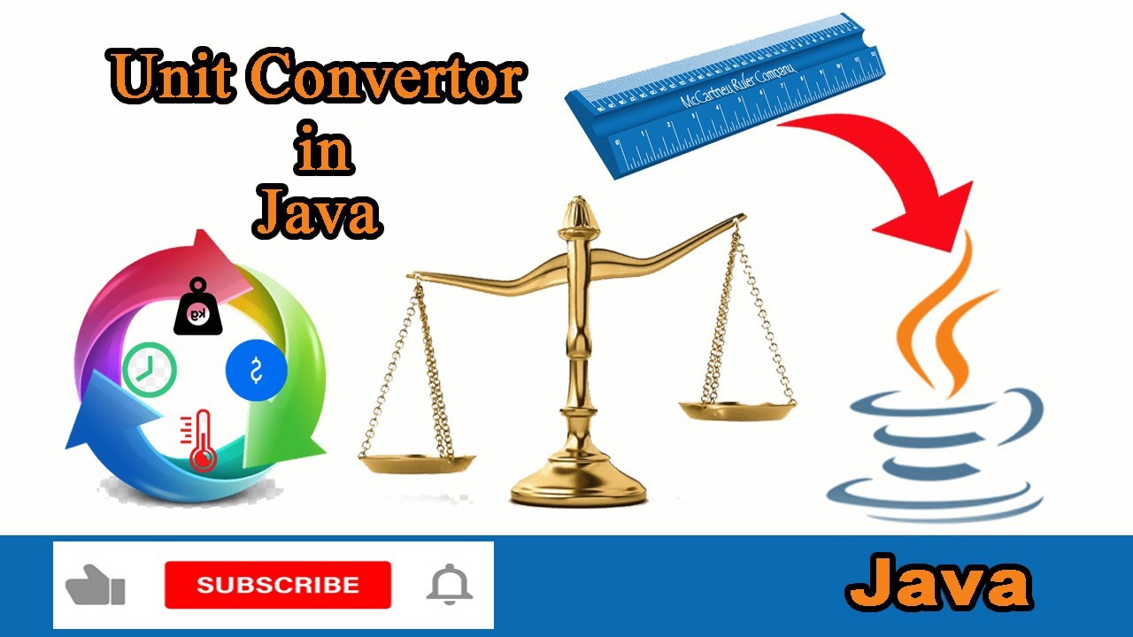 Unit Convertor In Java Youtube