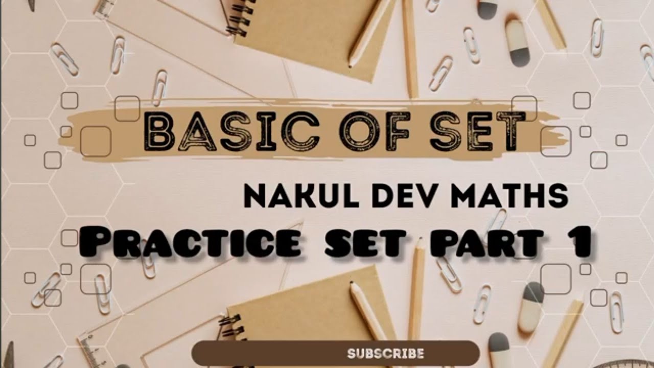 Practice Set Part 1 Youtube