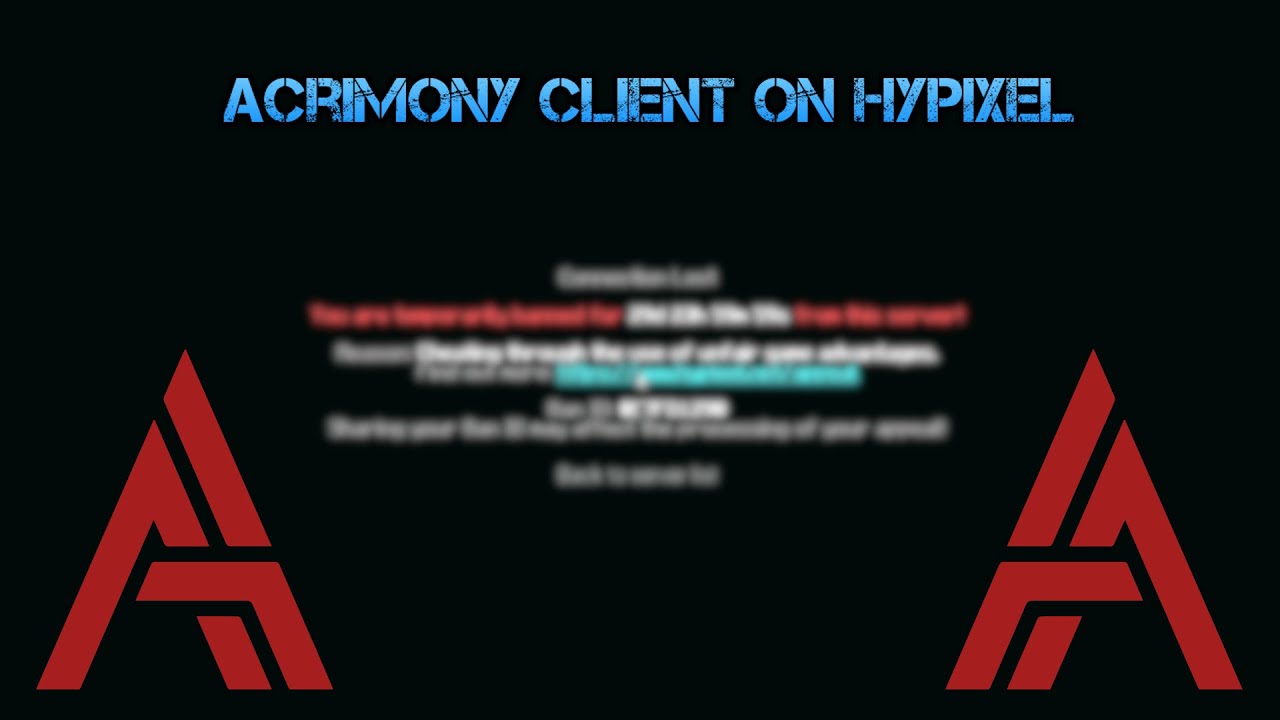 Switching To Acrimony Client The Best Free Hypixel Client Youtube