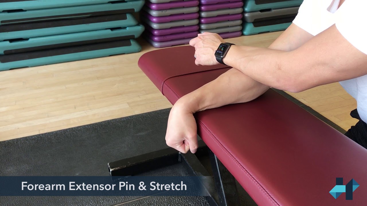 Forearm Extensor Pin Stretch Youtube