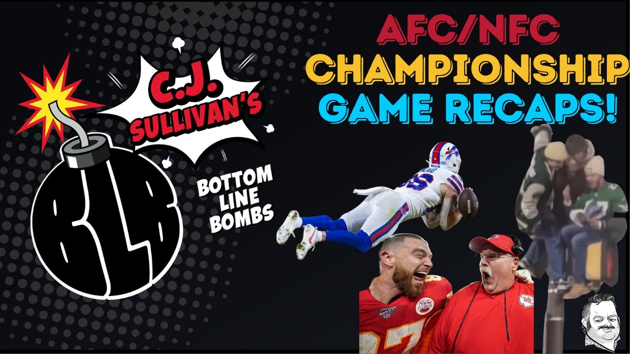 Afc Nfc Championship Game Recaps Youtube Music