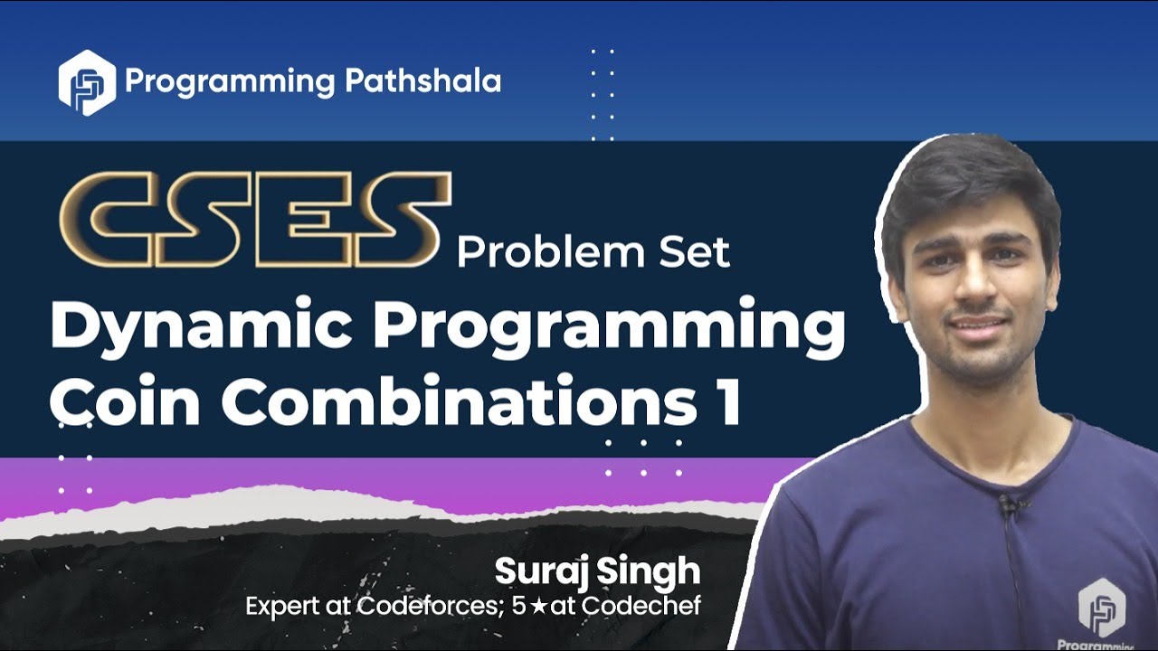 Coin Combination 1 Cses Dynamic Programming Set Dp Problem 3 19