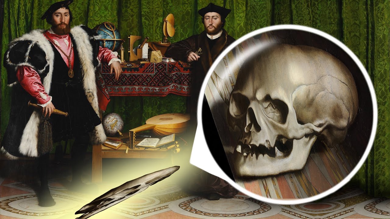 Hans Holbein The Ambassadors Skull