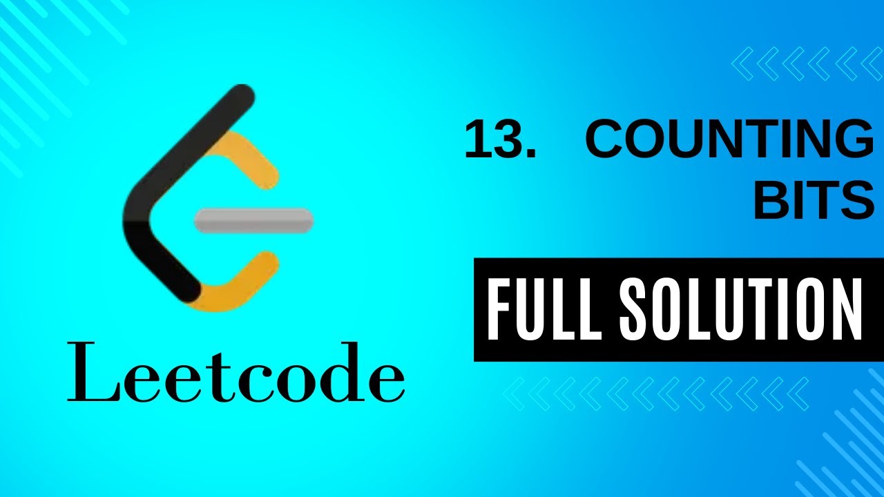 Counting Bits Leetcode Problem Youtube