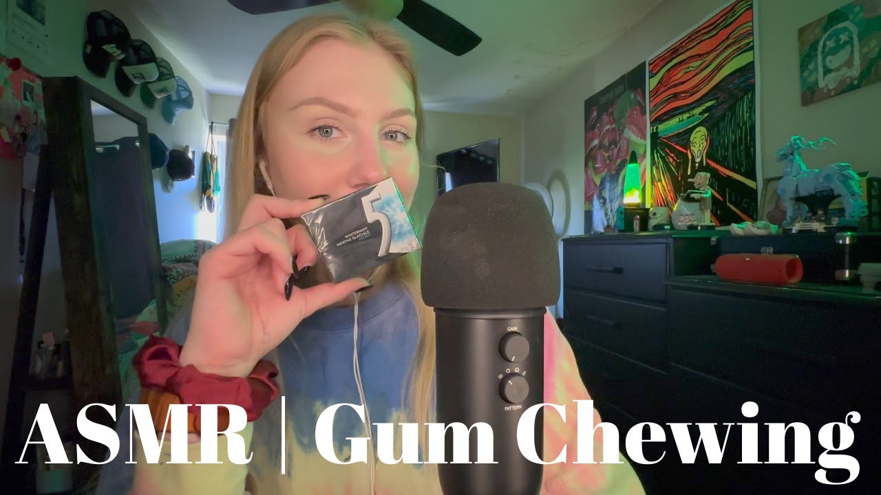 Asmr Gum Chewing Youtube
