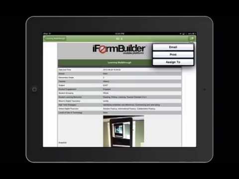 Iformbuilder Tour The App Youtube