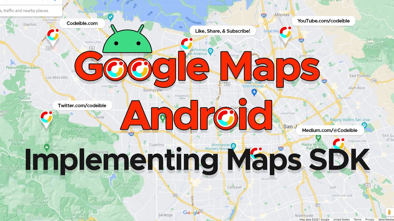 Implementing Google Maps On Android Youtube