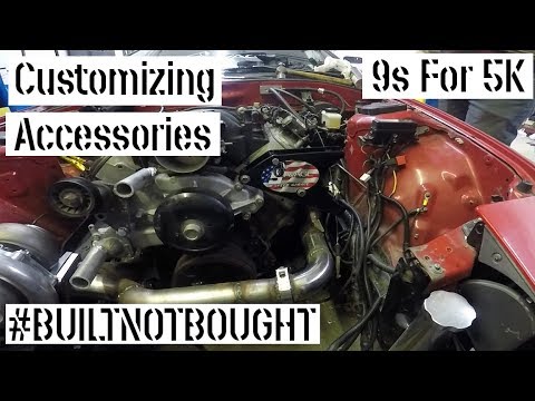 Diy Research Development Ls Alternator Bracket 9sfor5 Ep05 Youtube