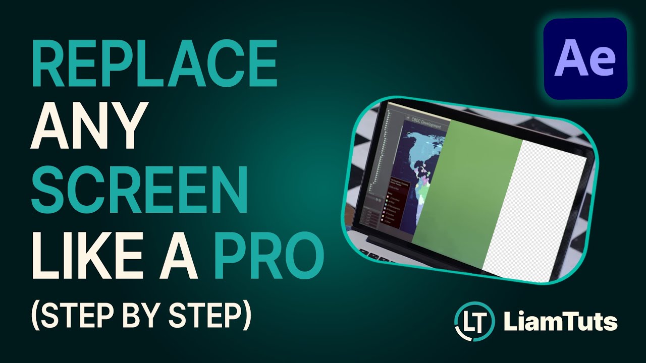 How To Replace Any Screen In After Effects Step By Step Tutorial