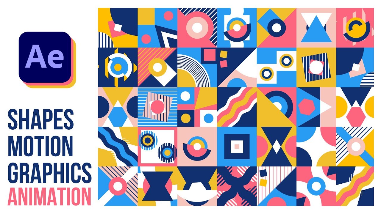 Motion Graphics Shapes Animation In After Effects After Effects
