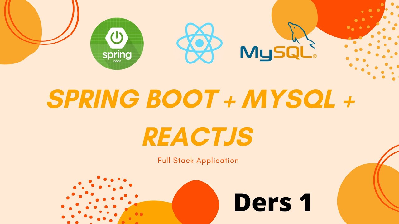 Spring Boot Reactjs Mysql Full Stack Application Youtube