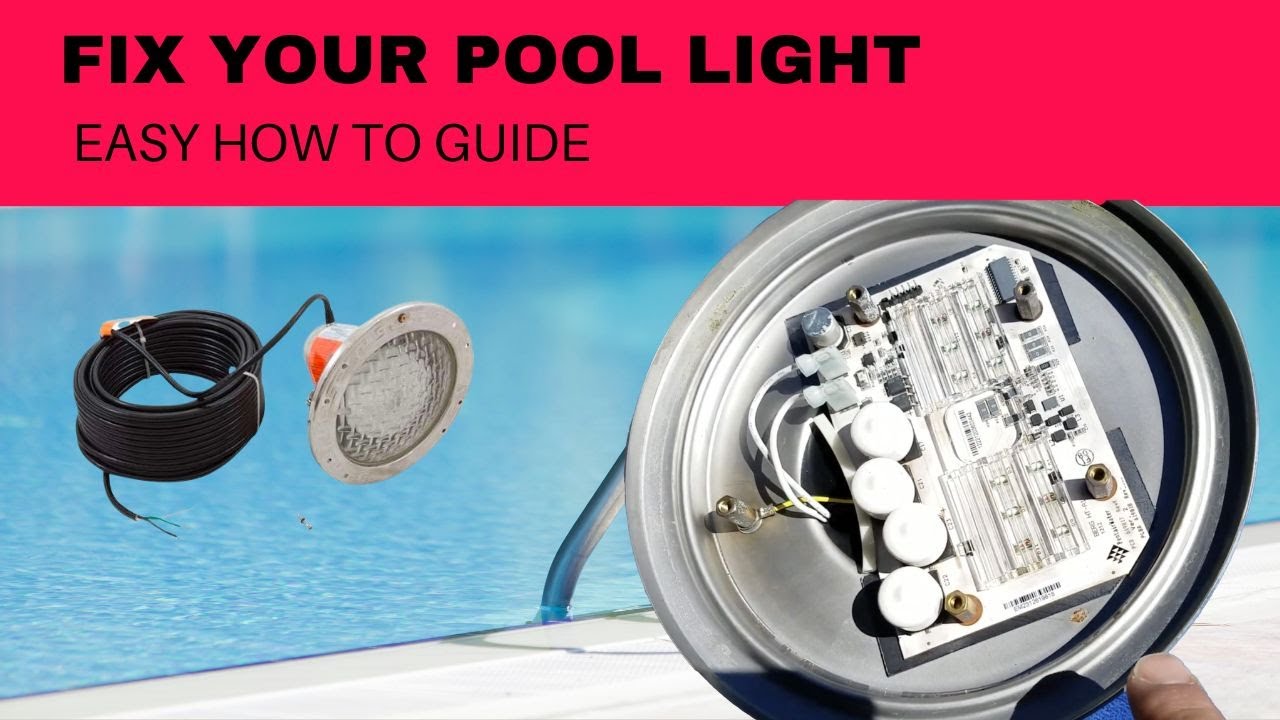 Underwater Pool Light Repair Pool Lighting Aqualine Pools Spas