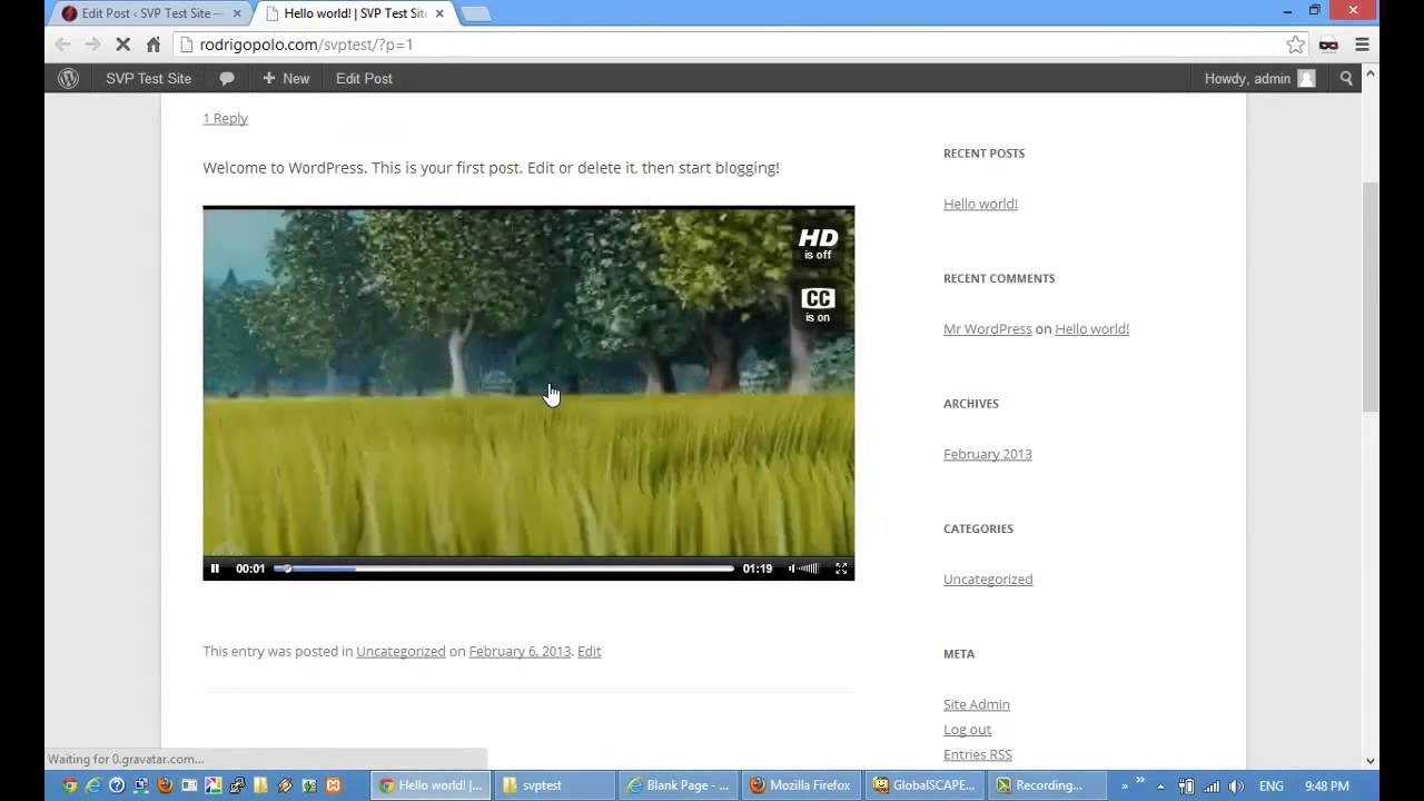 How To Install The Stream Video Player Plugin For Wordpress Youtube