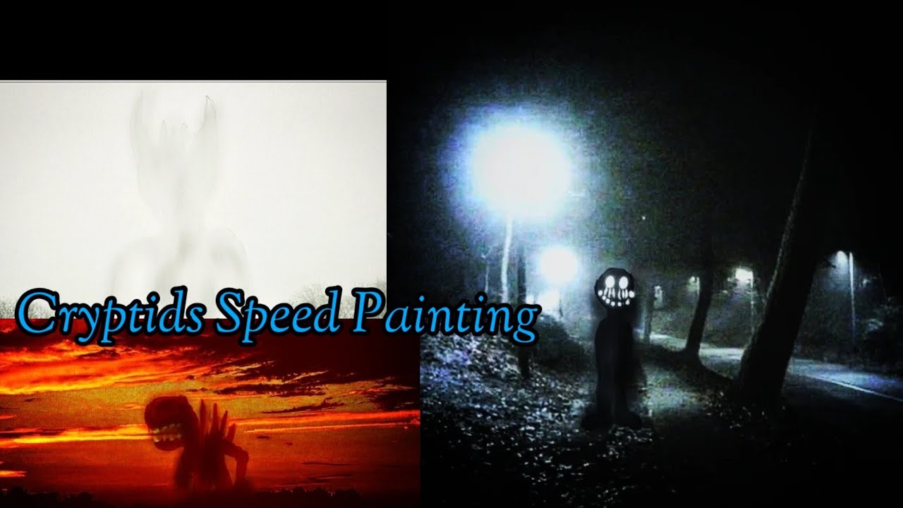 Cryptids Speed Painting Youtube