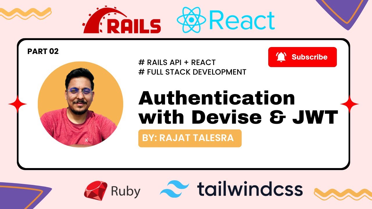 Rails Devise Jwt Authentication Tutorial Rails Api React Fullstack