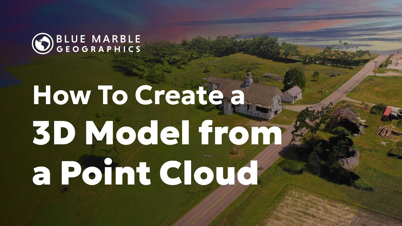 How To Create A 3d Model From A Point Cloud Youtube