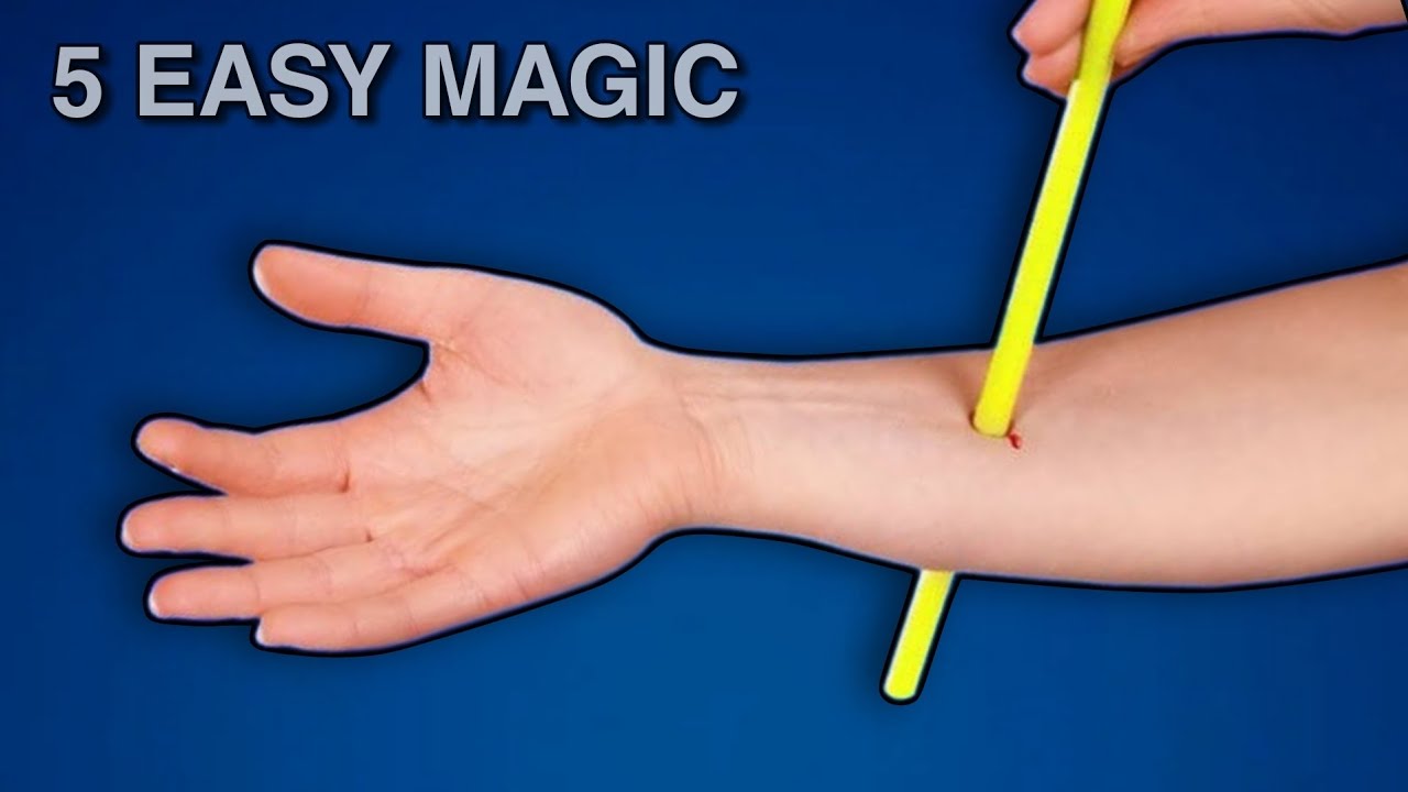 5 Easy Magic Tricks How To Do Magic Tricks Tutorial рџ ї Youtube
