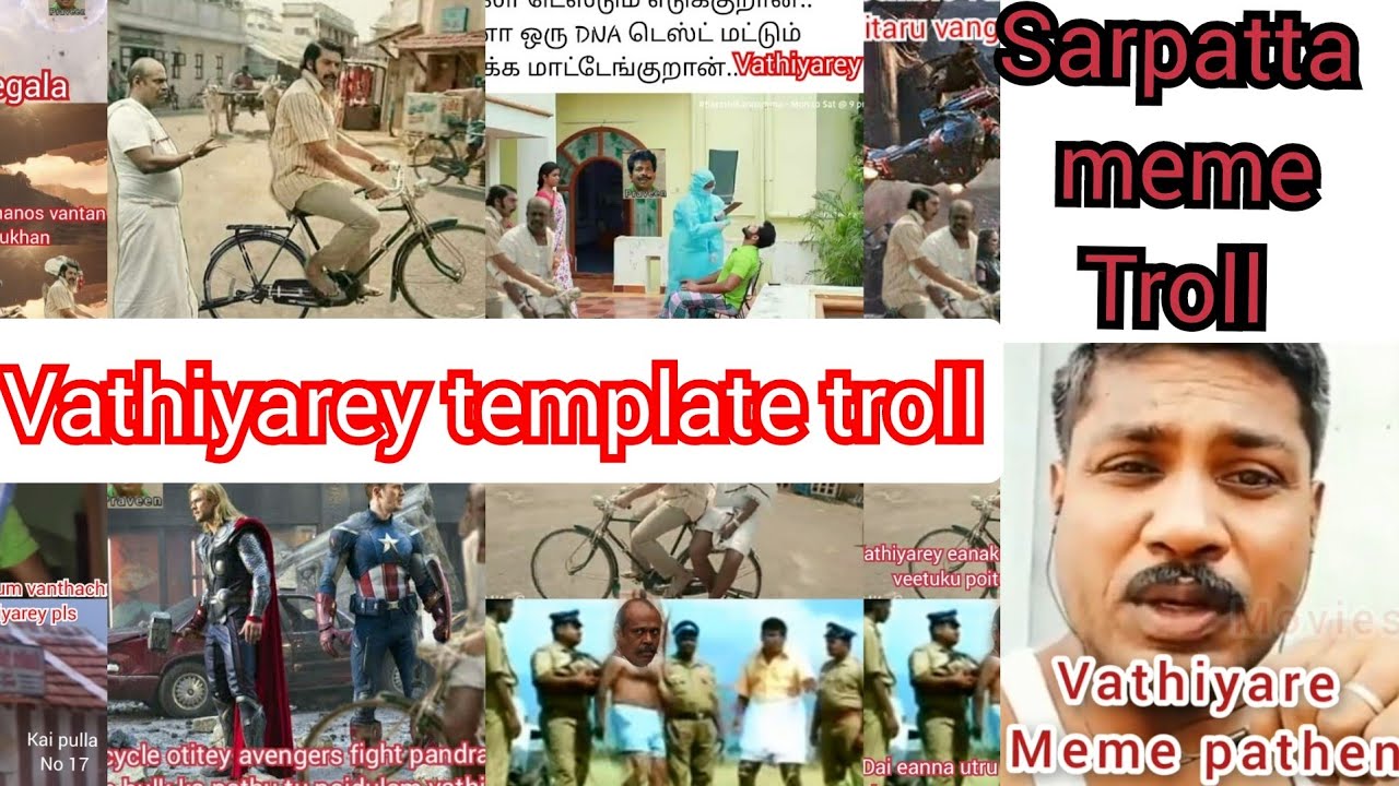 Sarpatta Meme Templates