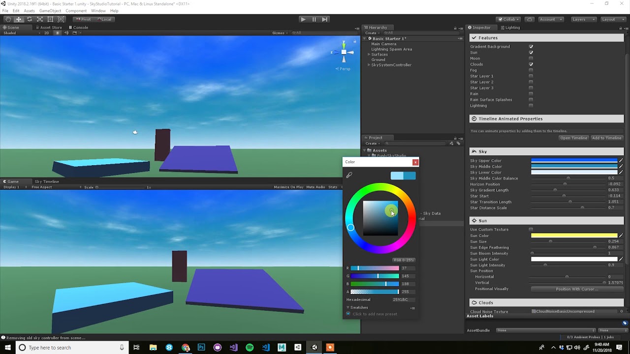 Sky Studio Tutorial 1 Setup Youtube