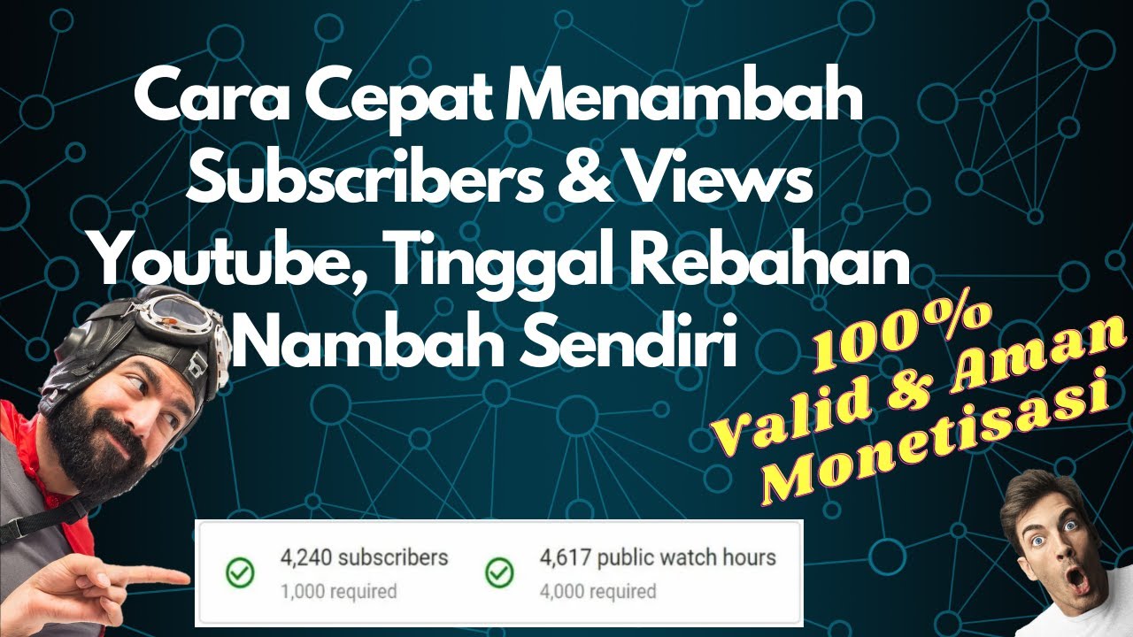 Cara Cepat Mendapatkan Subscriber 2021 Work Permanent Youtube