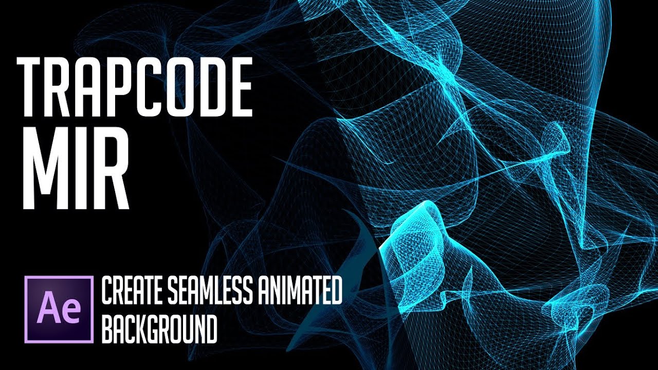 Seamless Abstract Background With Trapcode Mir After Effects Tutorial