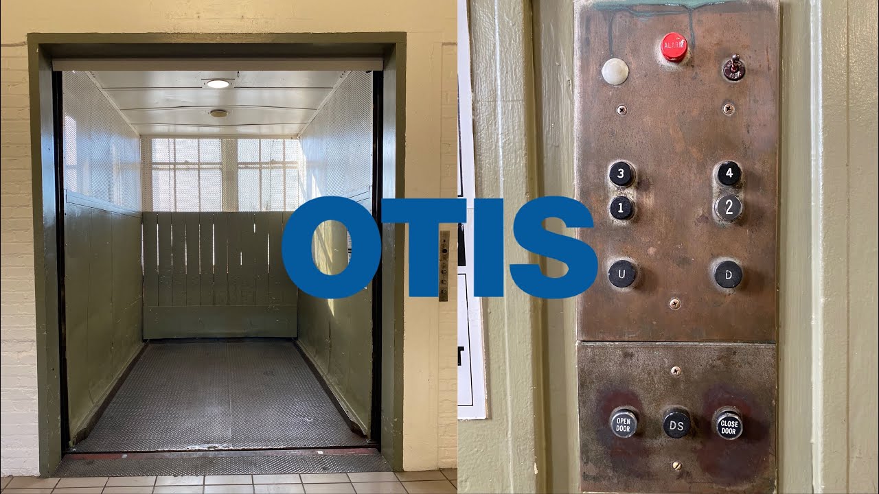 Epic Vintage Otis Traction Freight Elevator The American Industrial